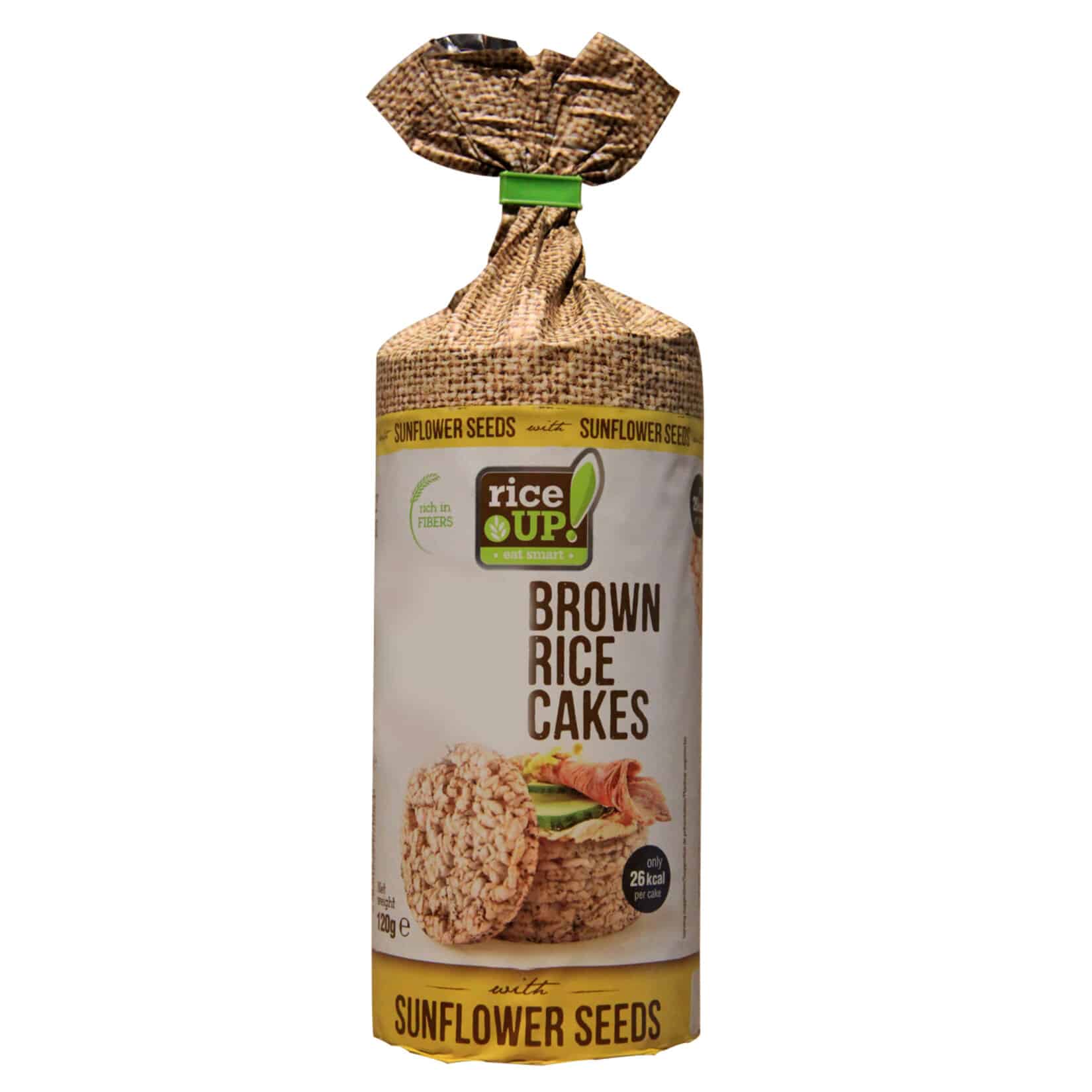 Rice Up Ayçiçeği Çekirdekli Pirinç Patlağı 120 gr - Glutensiz Nokta