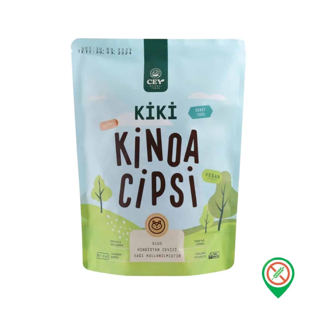Cey Natural Foods Kiki Deniz Tuzlu Kinoa Cipsi 30 gr - Glutensiz Nokta